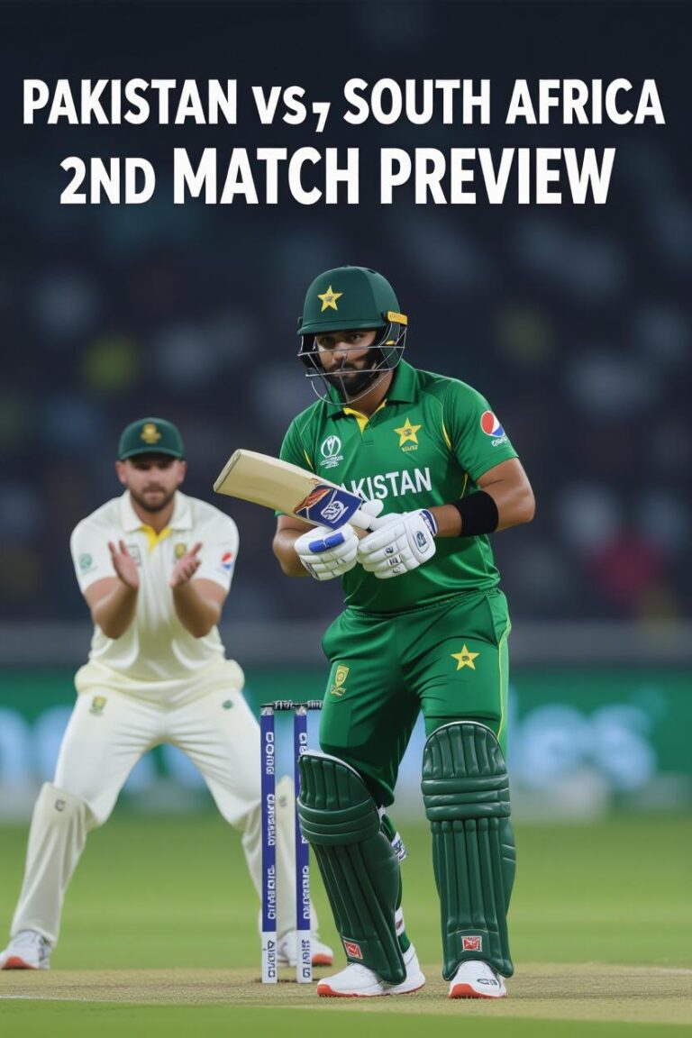Pakistan vs South Africa 2nd Test Match Preview, Prediction ...